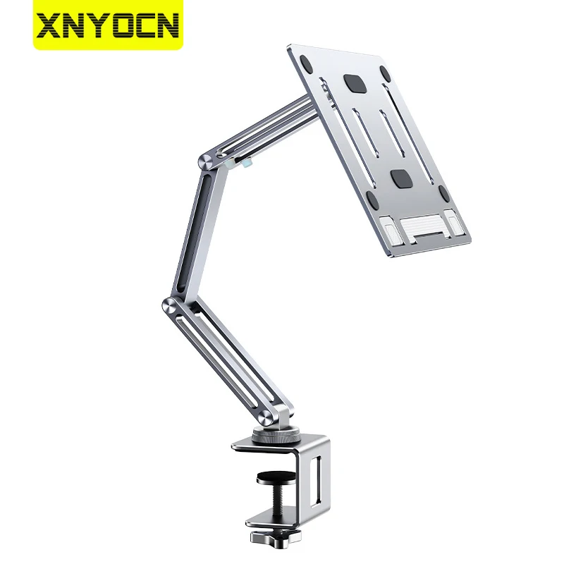 Xnyocn-360-Rotatable-Laptop-Stand-Clamp-Tablet-Hightening-Support ...