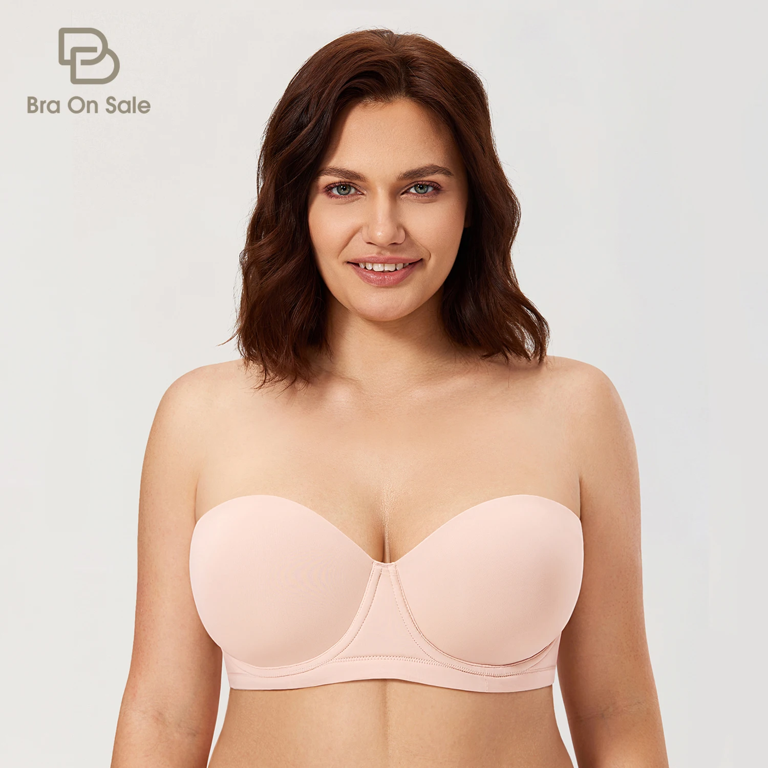 Women S Underwire Contour Multi Way Full Coverage Invisible Strapless