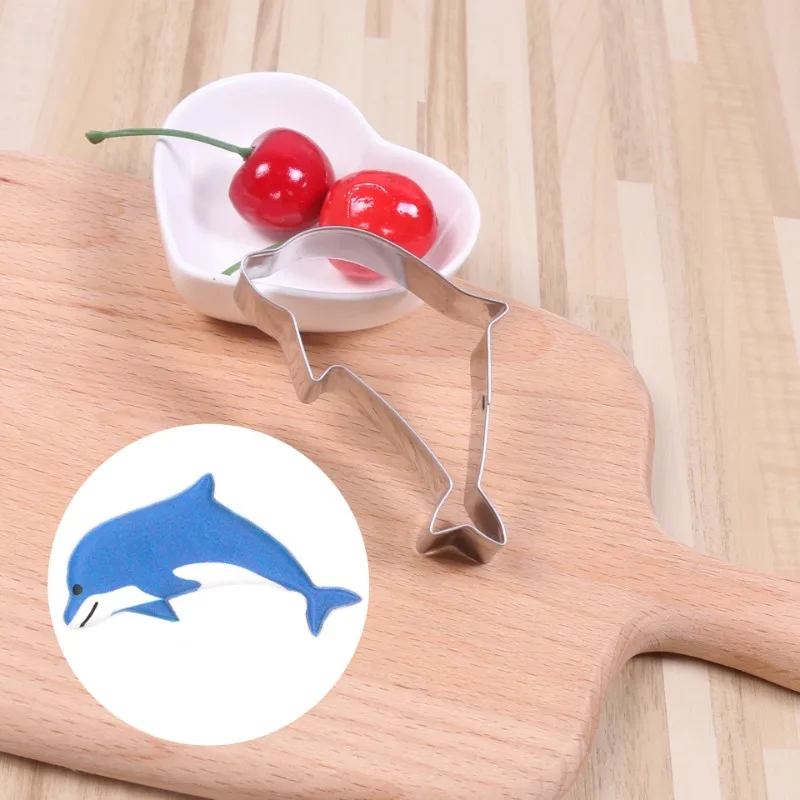 Creative-Cartoon-Animal-Stainless-Steel-Cookie-Mold-Dolphin-Shape-Icing ...