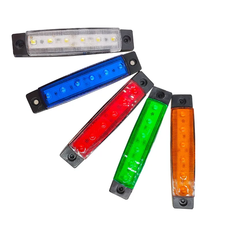 10PCS-12V-24V-LED-Light-For-Cars-Trucks-Trailers-Clearance-Lamp-Lights ...