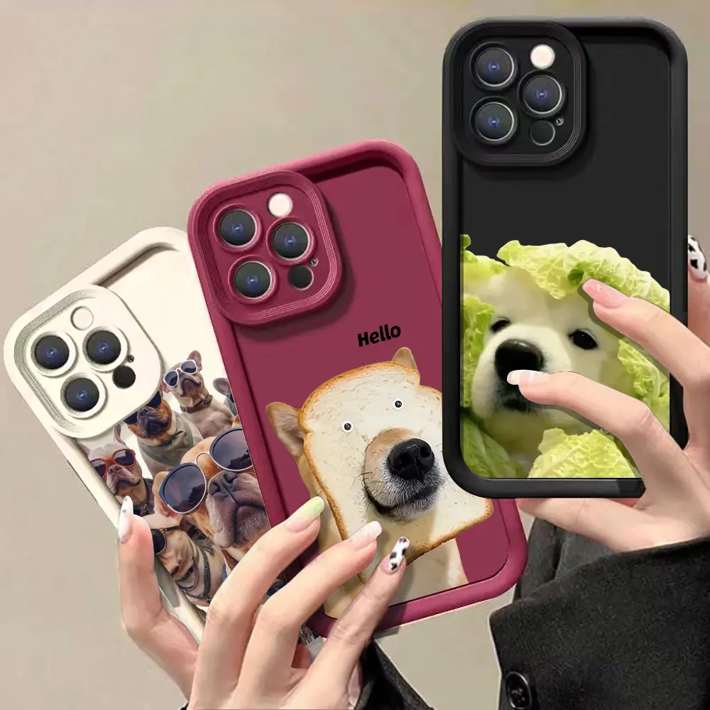 Funny-Dog-Cute-Animal-Phone-Case-For-OPPO-A98-A96-A94-A93-A92-A52-A78 ...