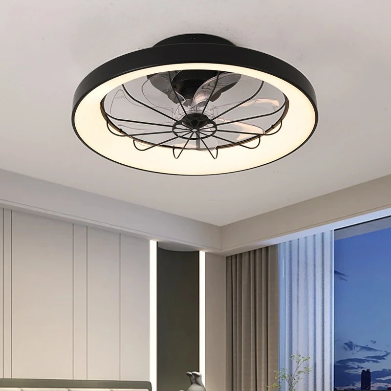 2025 NEW Modern Simple Fan Light Living Room Dining Room Bedroom Silent ...