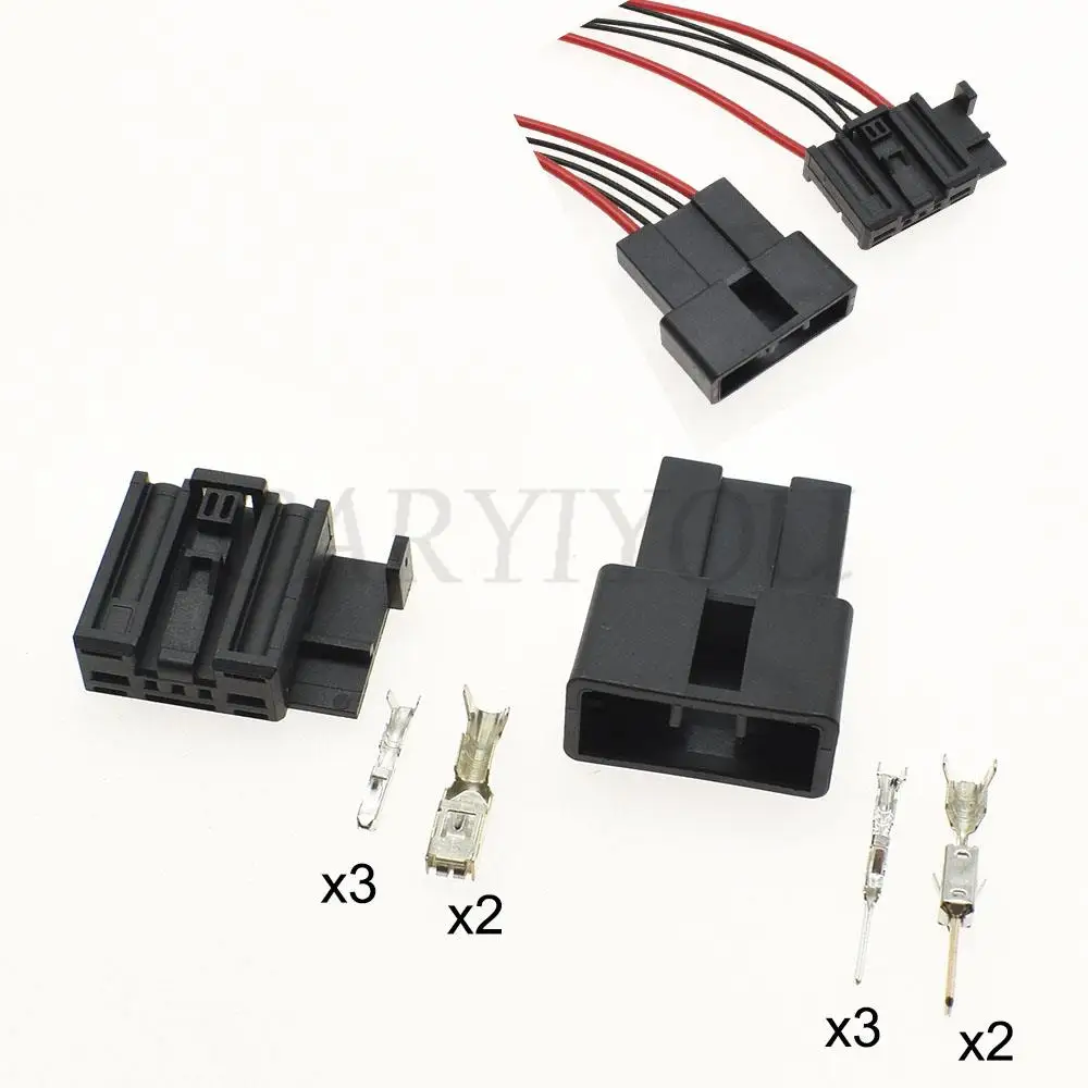 1-Set-5-Pin-1379217-3-1379218-3-Automotive-Socket-Cable-Harness-Wiring ...