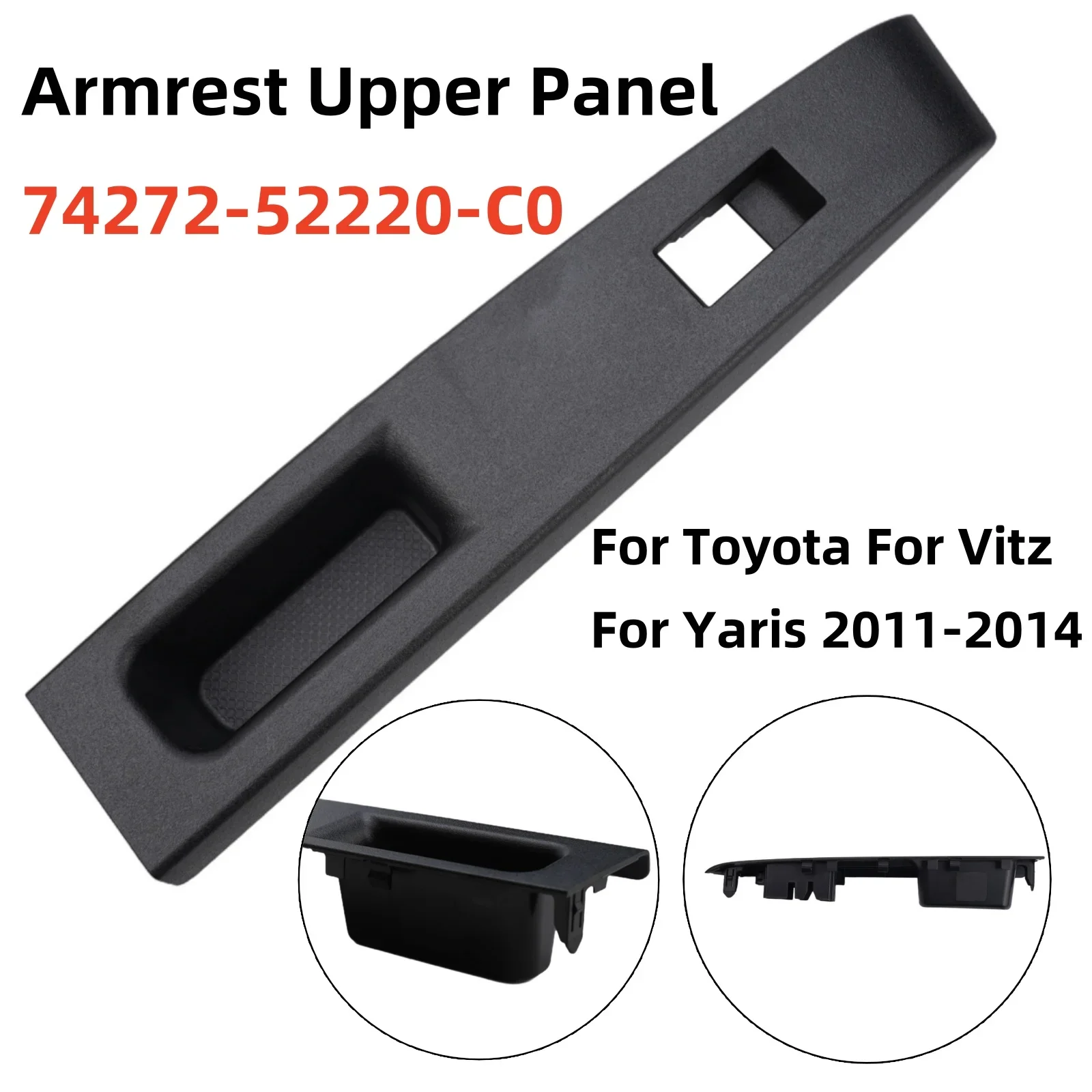 Car Rear Left Side Armrest Upper Panel Door Glass Lift Part 74272-52220 ...
