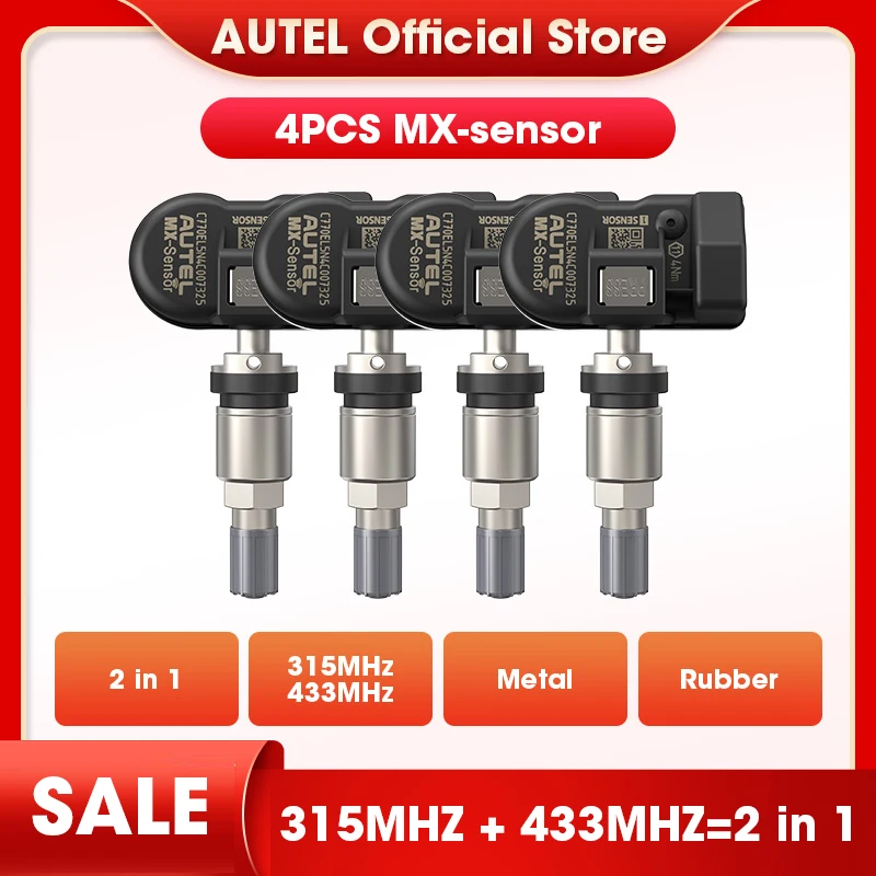 Autel-MX-Sensor-433-MHz-315MHz-Universal-Programmable-Tire-Pressure ...