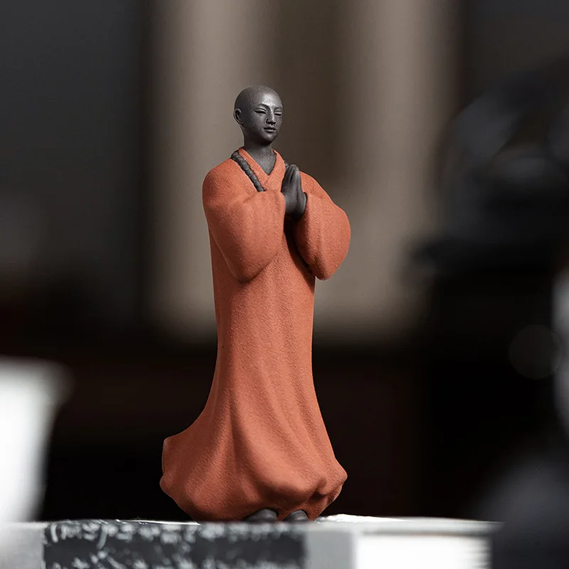 Figuritas-de-monje-Zen-estatua-de-Buda-figura-de-jard-n-decoraci-n-de ...