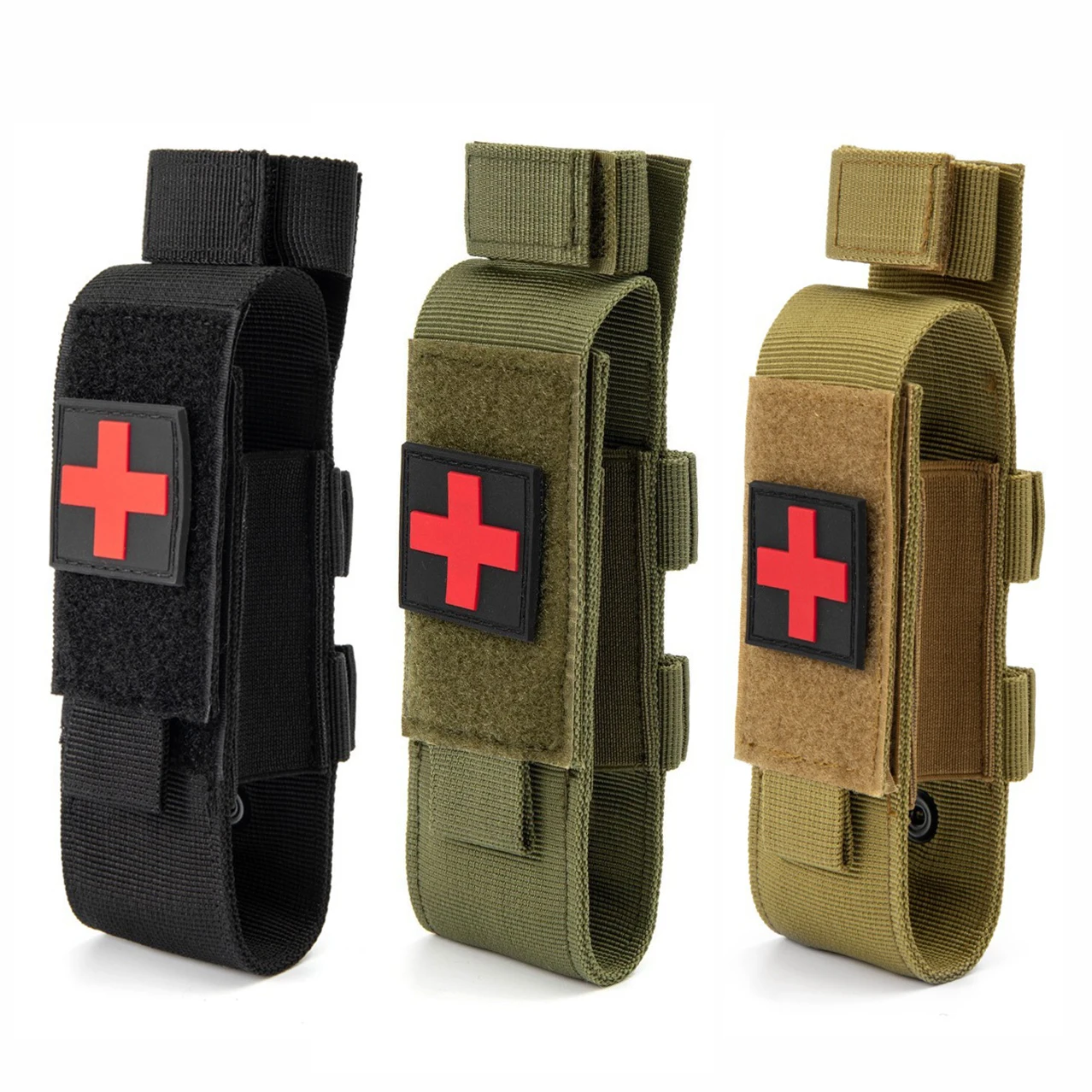 Tactical-Cat-First-Aid-Nylon-Tourniquet-Pouch-Single-Pistol-Mag-Bag ...
