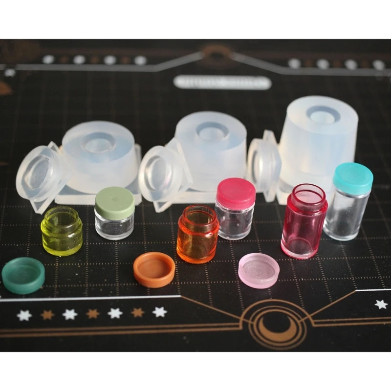 3D-Mini-Glass-Bottle-Jar-Silicone-Molds-Container-Epoxy-Resin-Casting ...