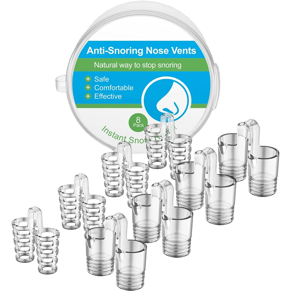 1/4/8pcs/set Snoring Solution Anti Snoring Devices Snore Nose Vents ...