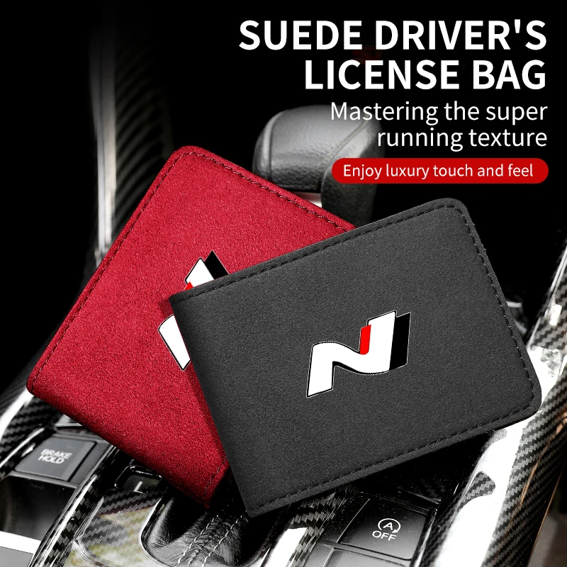 Car-Driver-License-Wallet-Holder-Business-Card-Cover-Purse-For-Hyundai ...