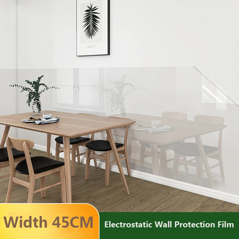 Wall Electrostatics Protective Film | Transparent Electrostatic Sticker ...