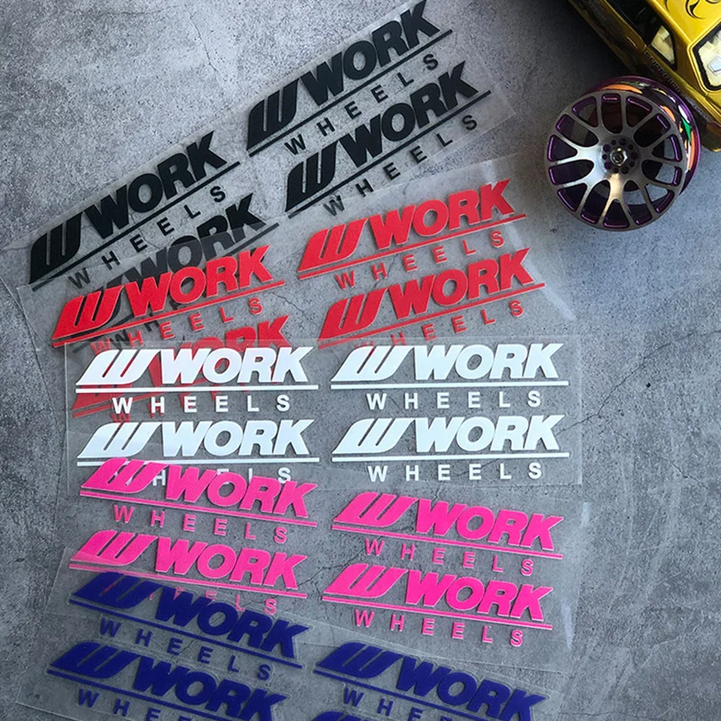 Work Wheels Decal