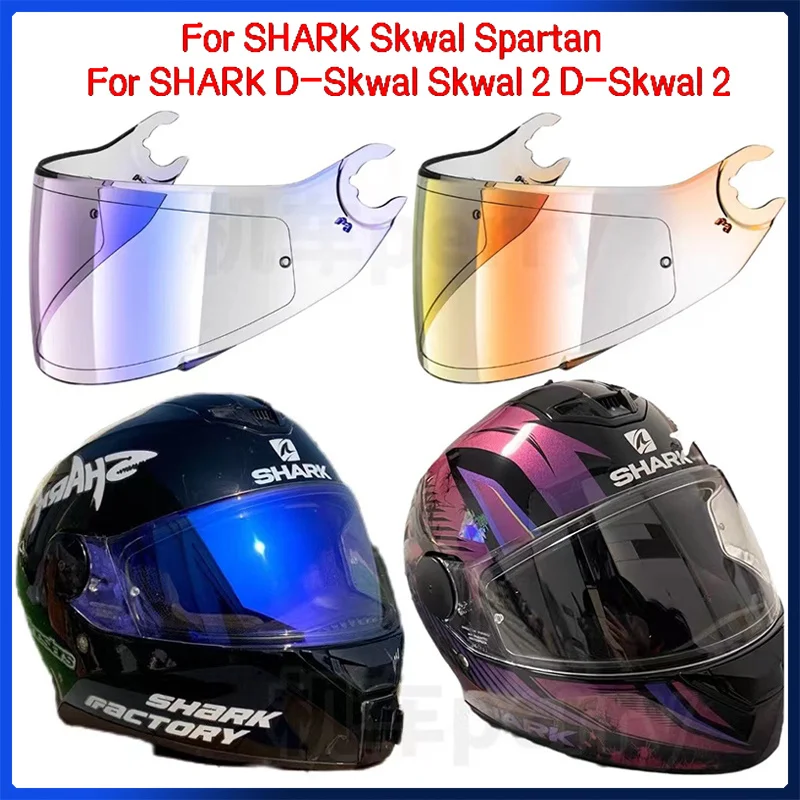 For Shark Skwal Spartan D-skwal Skwal 2 D-skwal 2 Motorcycle Helmet Full Visor Full Face Helmet ...