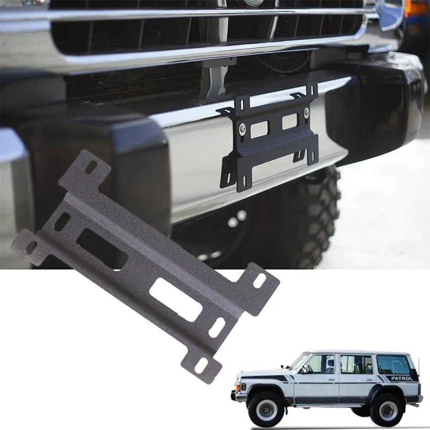 Registration Plate Holder For Nissan Patrol Y60 License Plate Base ...
