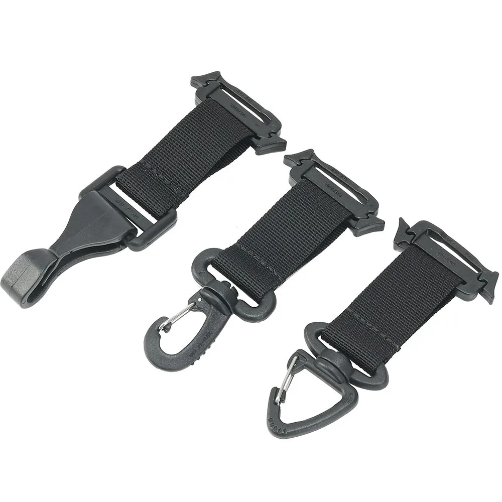 Tactical-Gear-Molle-Swivel-Snaphook-carabiner-clip-Webbing-Strap ...