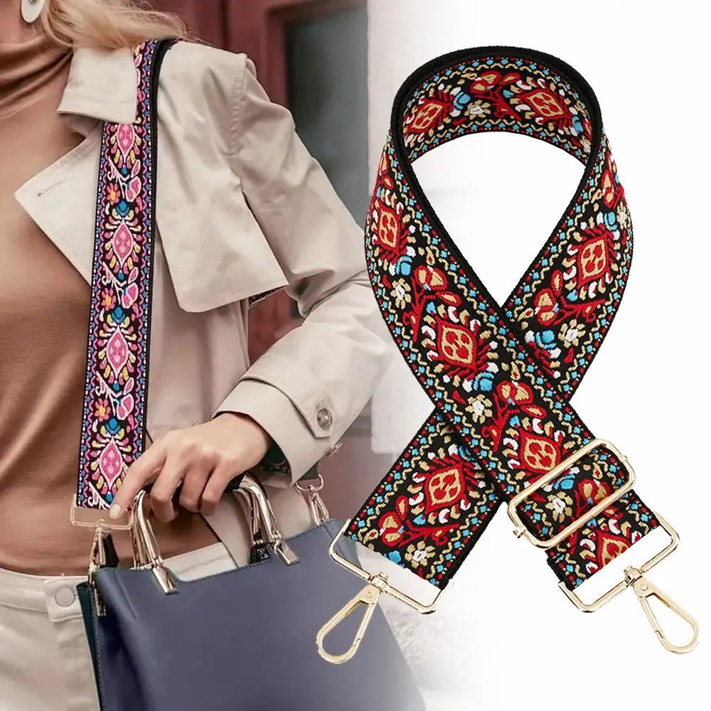 Nylon Crossbody Bag Strap Detachable Diamond Pattern Shoulder Bag Belts ...
