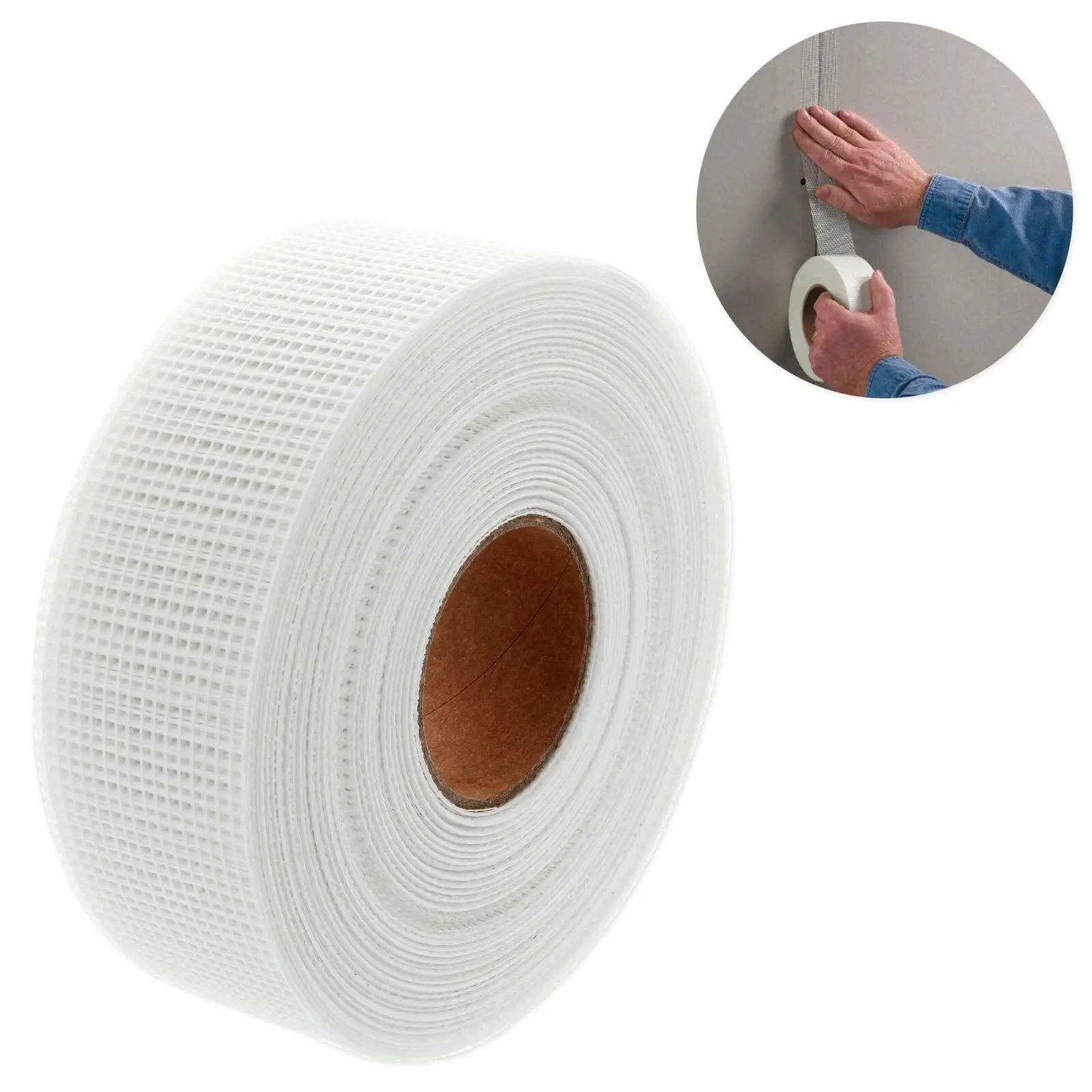 45mm-x-30m-Drywall-Crack-Tape-Reinforce-Joint-Repair-Tape-Drywall-Mesh ...