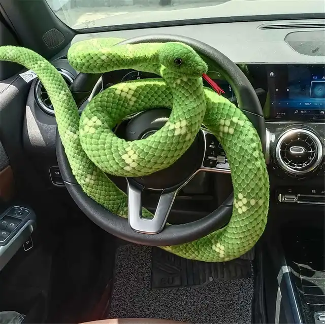 1pc 190cm/280cm Giant Snakes Plush Toy Simulation Long Golden Python ...