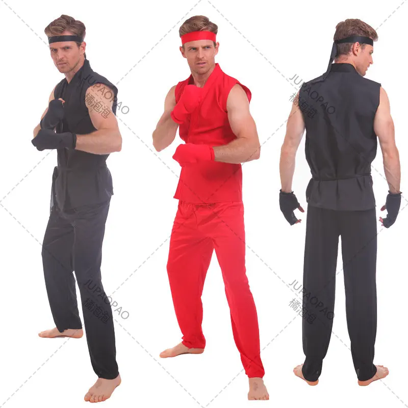 Disfraz-de-Street-Fighter-para-hombre-uniforme-de-boxeo-ropa-de-actuaci ...