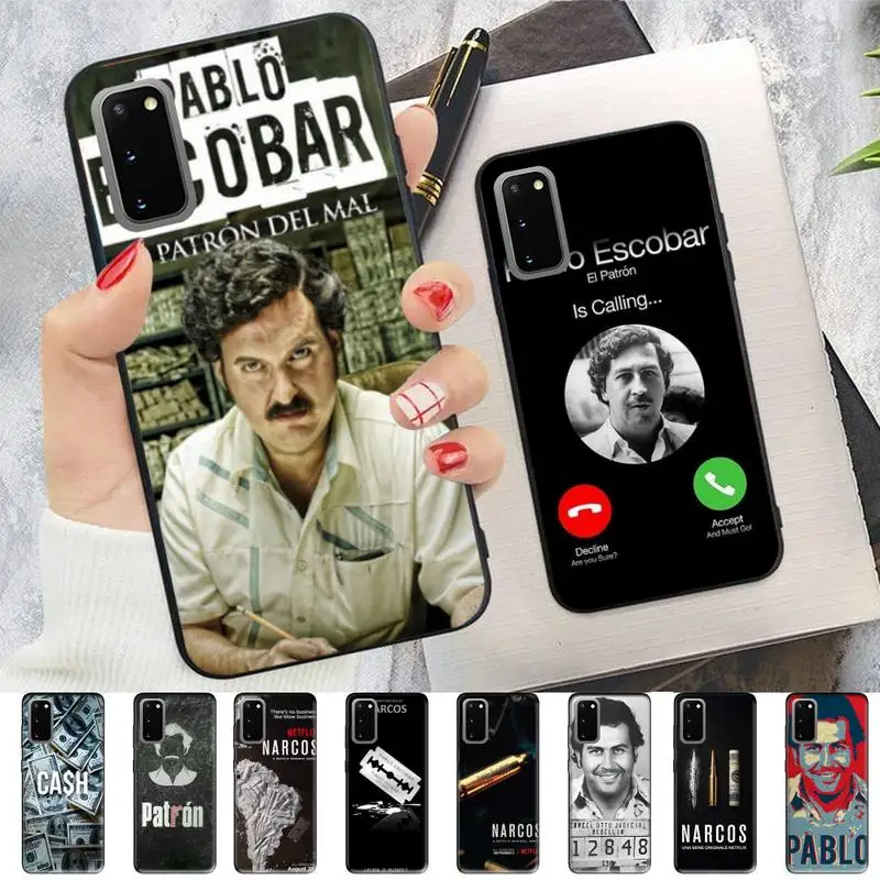 Narcos TV Series Pablo Escobar Phone Case for Samsung S10 21 20 9 8 ...