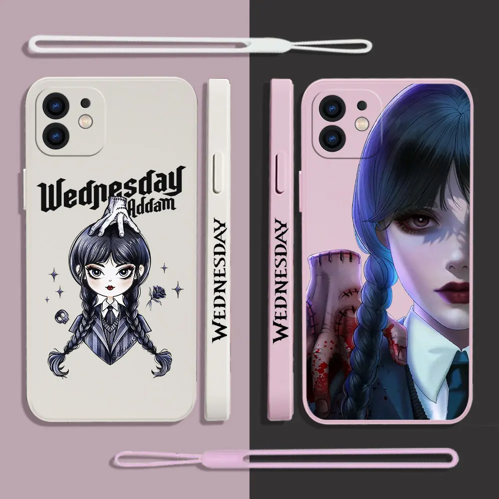 Wednesday Addam Phone Case For Samsung A53 A50 A12 A52 A52S A51 A72 A71 ...