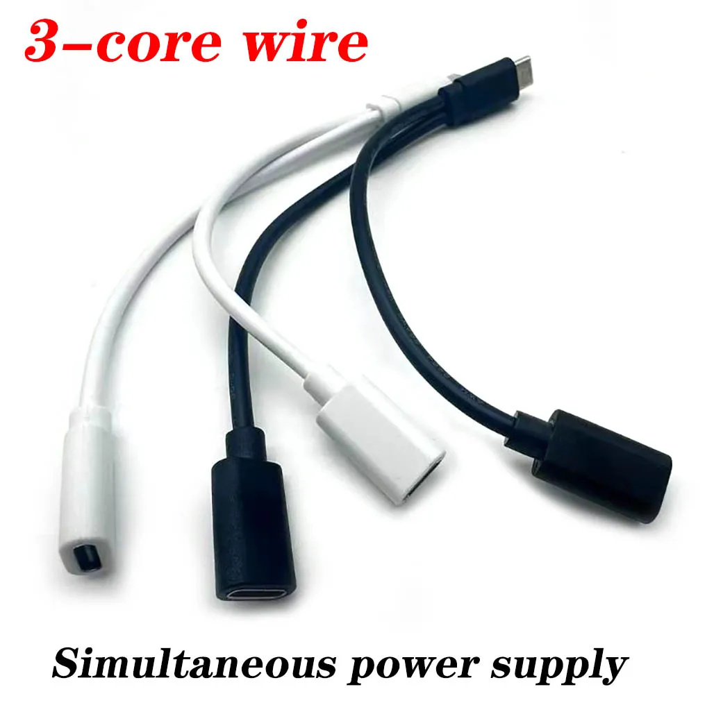 Type-C Male To 2 Port Type C USB C female Y Splitter Multiple Fast ...