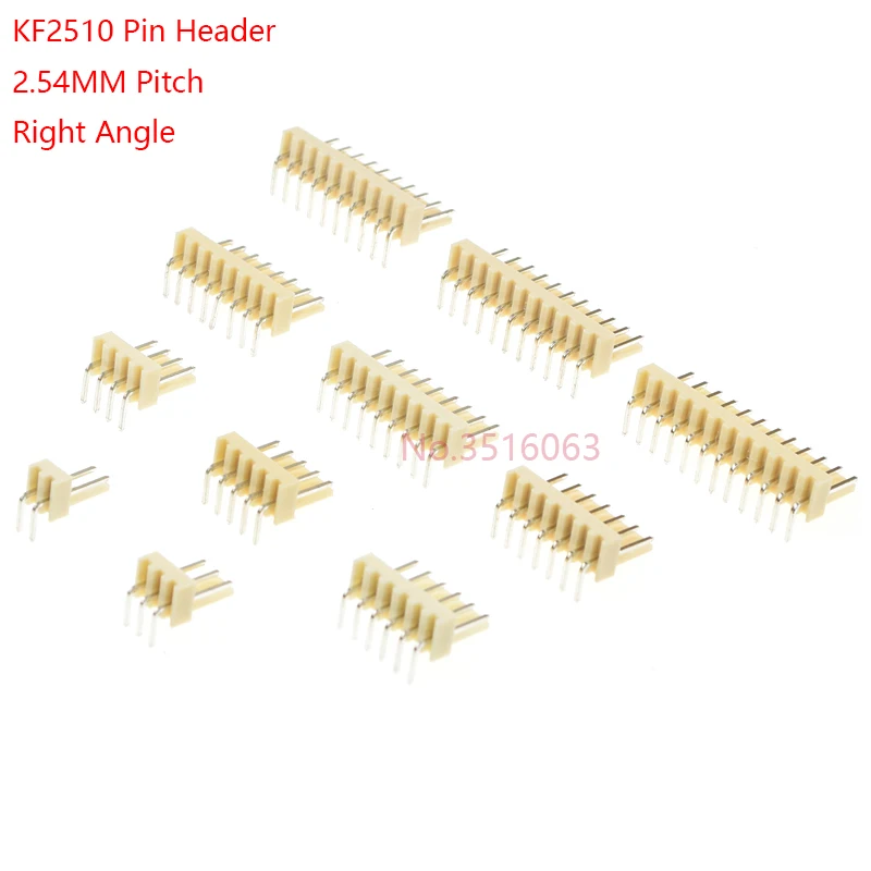 50pcs-2510-AW-KF2510-connector-2-54MM-PITCH-MALE-pin-header-2P-3P-4P-5P ...