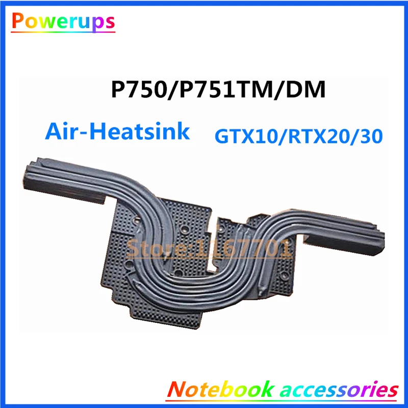 DIY su-hava 2-IN-1 soğutma Heasink radyatör için Clevo P750 P750TM ...
