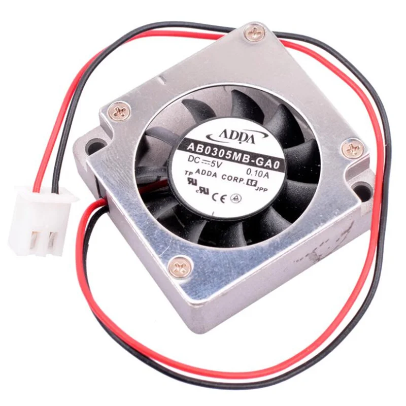 Wholesale fan: AB0305MB-GA0 ADDA 3cm 3010 5V 0.10A two-wire metal high ...