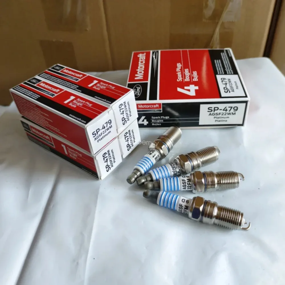 8PCS-SP-479-AGSF22WM-Platinum-Spark-Plug-For-Ford-Lincoln-Excursion ...
