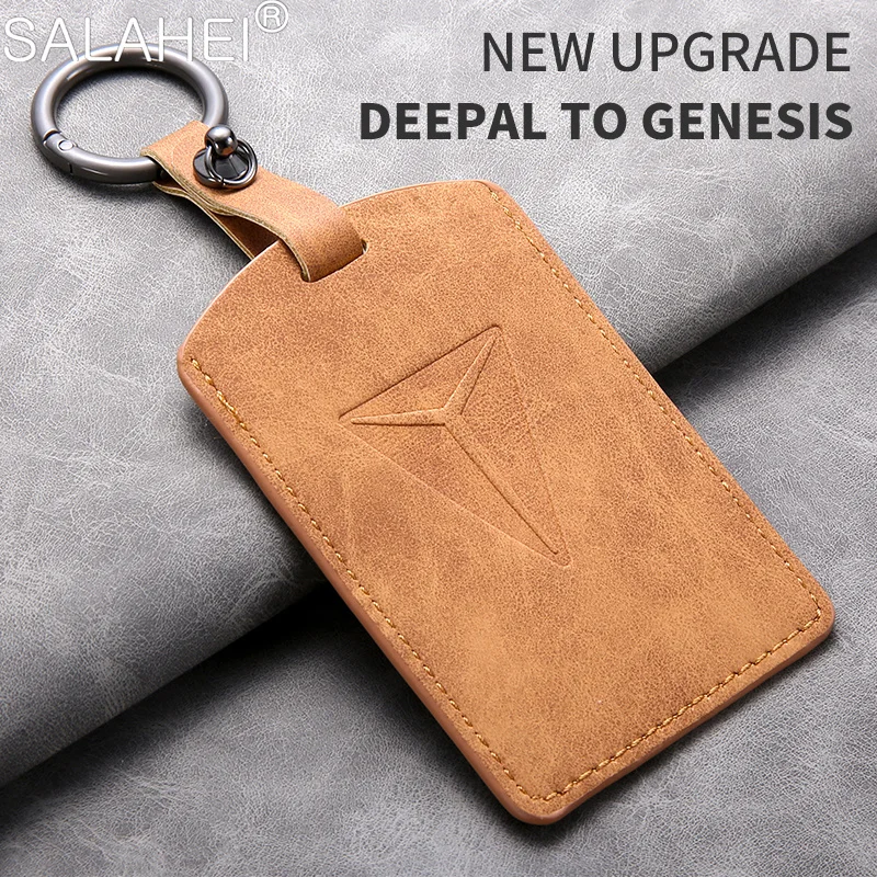 Leather-Car-NFC-Key-Case-Cover-Holder-For-Changan-Deepal-SL03-2022-Card ...