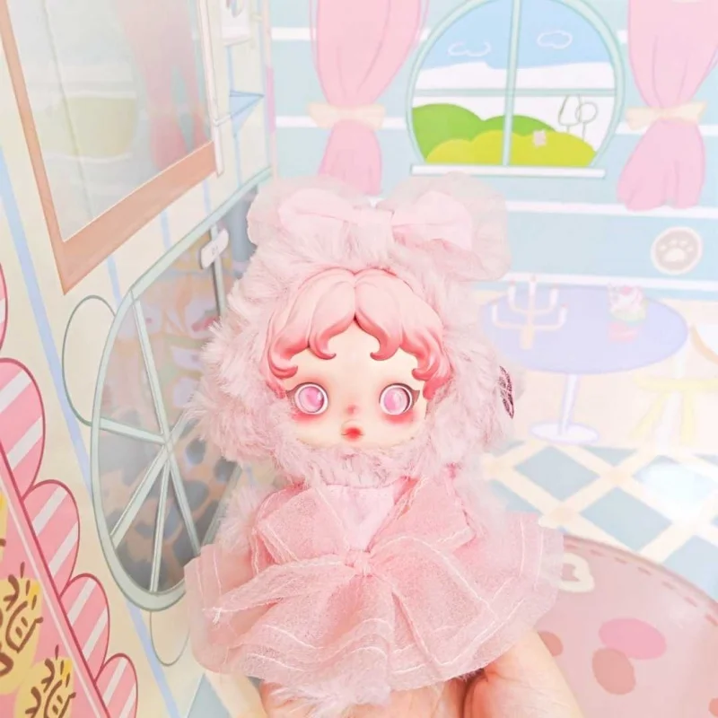 For SKULLPANDA Doll Blue Pink Princess gauze skirt Dress for skull ...