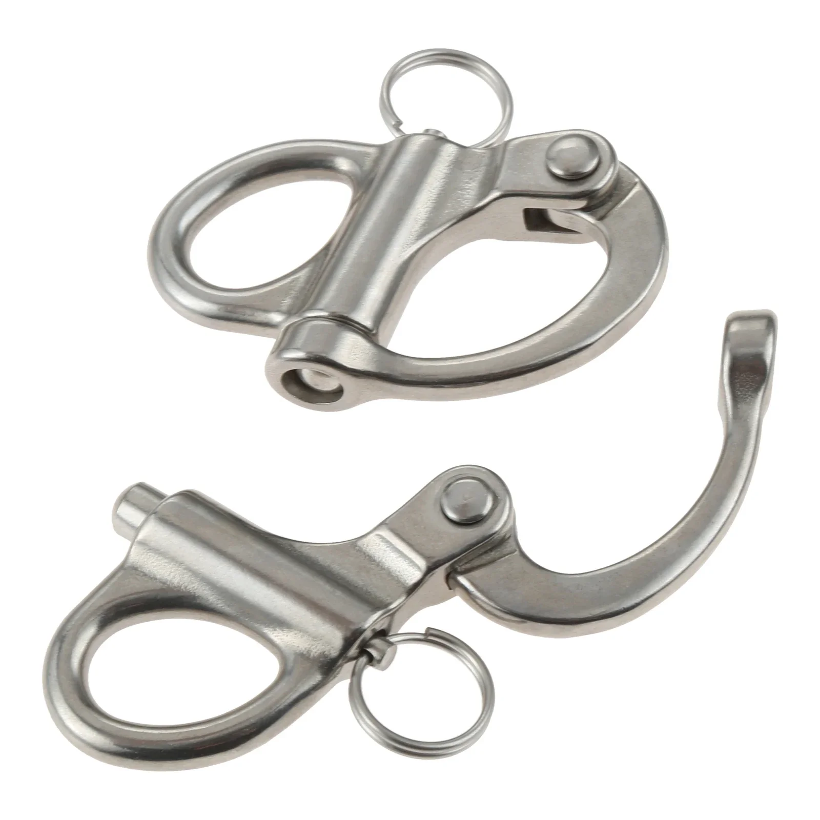 1pc-Stainless-Steel-316-Snap-Hook-35mm-69mm-Fixed-Eye-Shackle-Anchor ...