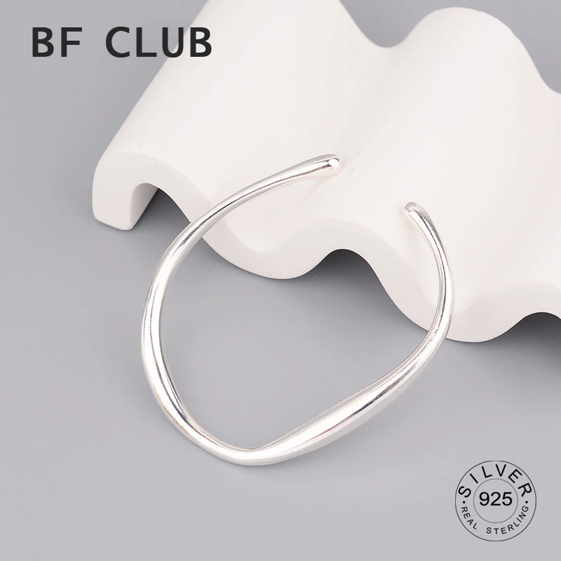 100-Solid-925-Sterling-Silver-Hiphop-Thick-Sparling-Bracelet-for-Women ...