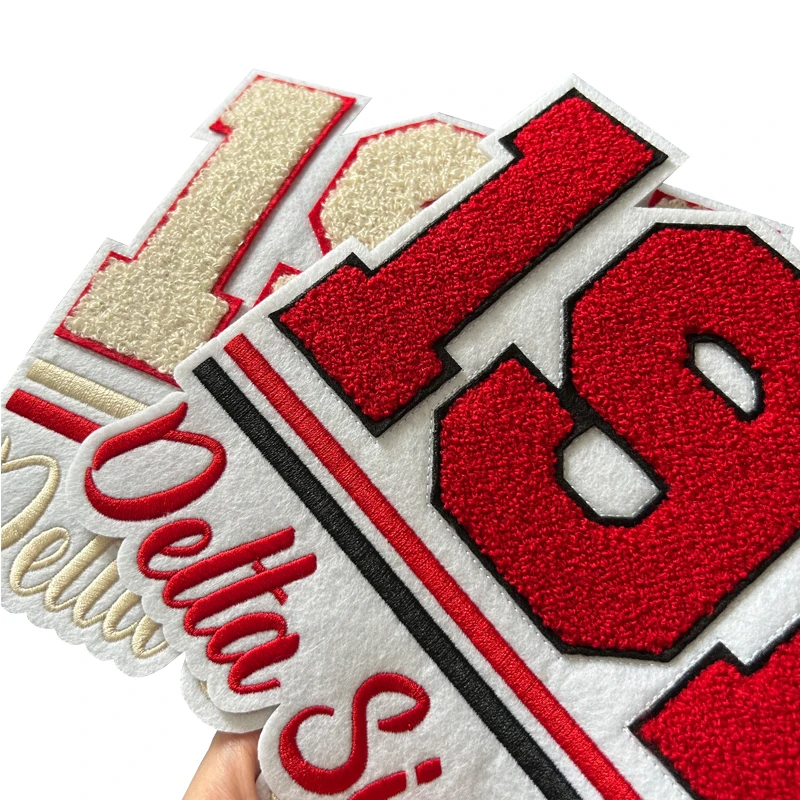 Personalized Sorority Chenille Delta Sigma Theta 1913 & Alpha Kappa Alpha 1908 Patches for Soror ...