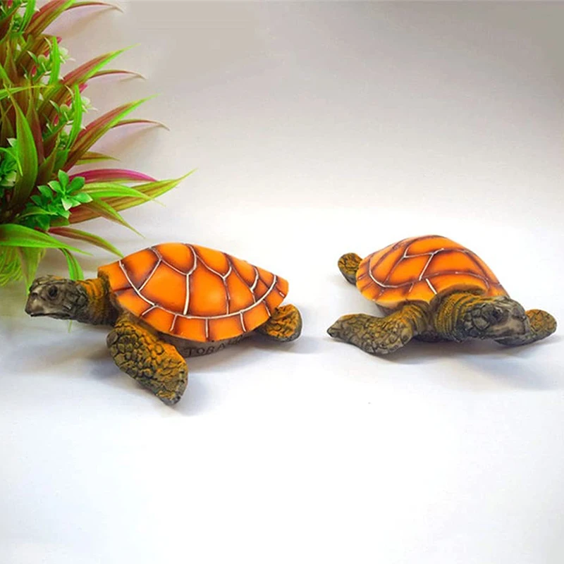 Aquarium-Decor-Ornament-Polyresin-Simulation-Turtle-Tortoise-Artificial ...