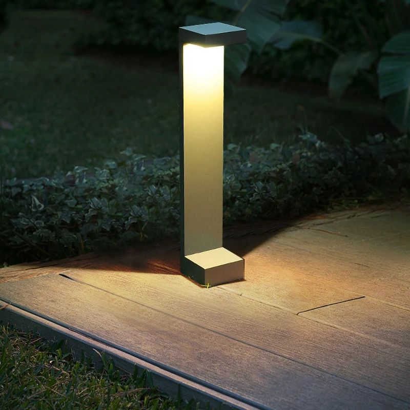 Modern-Outdoor-Waterproof-LED-Lawn-Lamp-Courtyard-Lamp-Villa-Garden ...