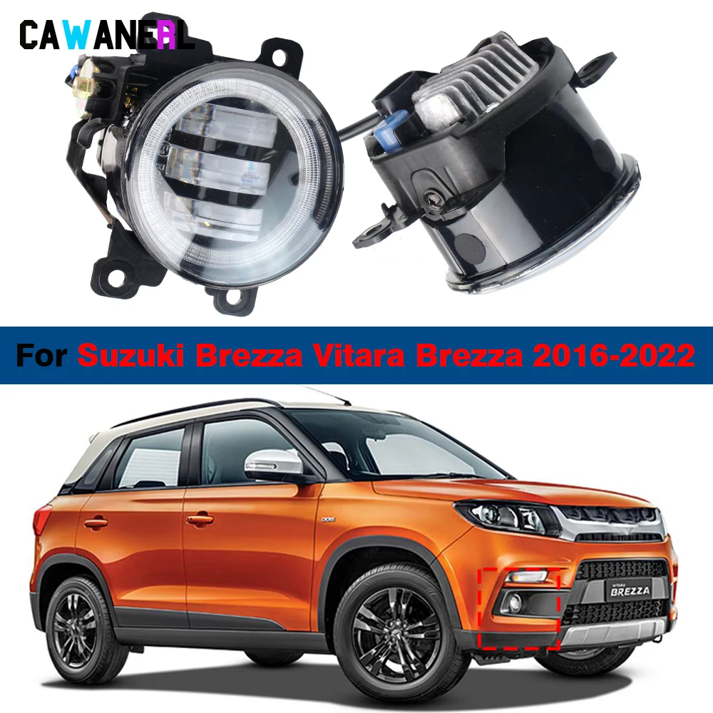 2 X 30W Car Canbus LED Fog Light Angel Eye Daylight DRL H11 For Suzuki ...