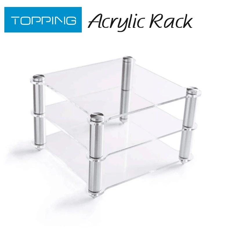 Topping Acrylic Audio Rack | Amplifier Transparent | Audio Equipment ...