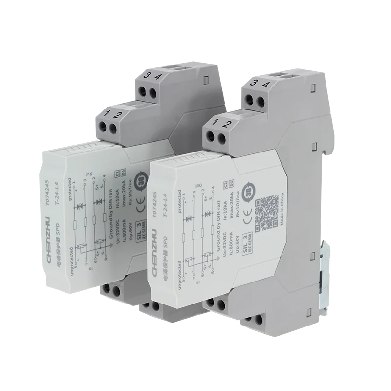 T-24-L SPD 24v Signal TV Surge Protection Device, 10kA Surge Protection ...