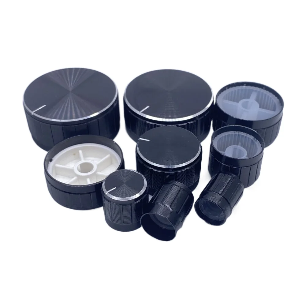 D-Shaft-Knob-Potentiometer-Knob-Cap-Encoder-Volume-Control-Audio-Knob ...