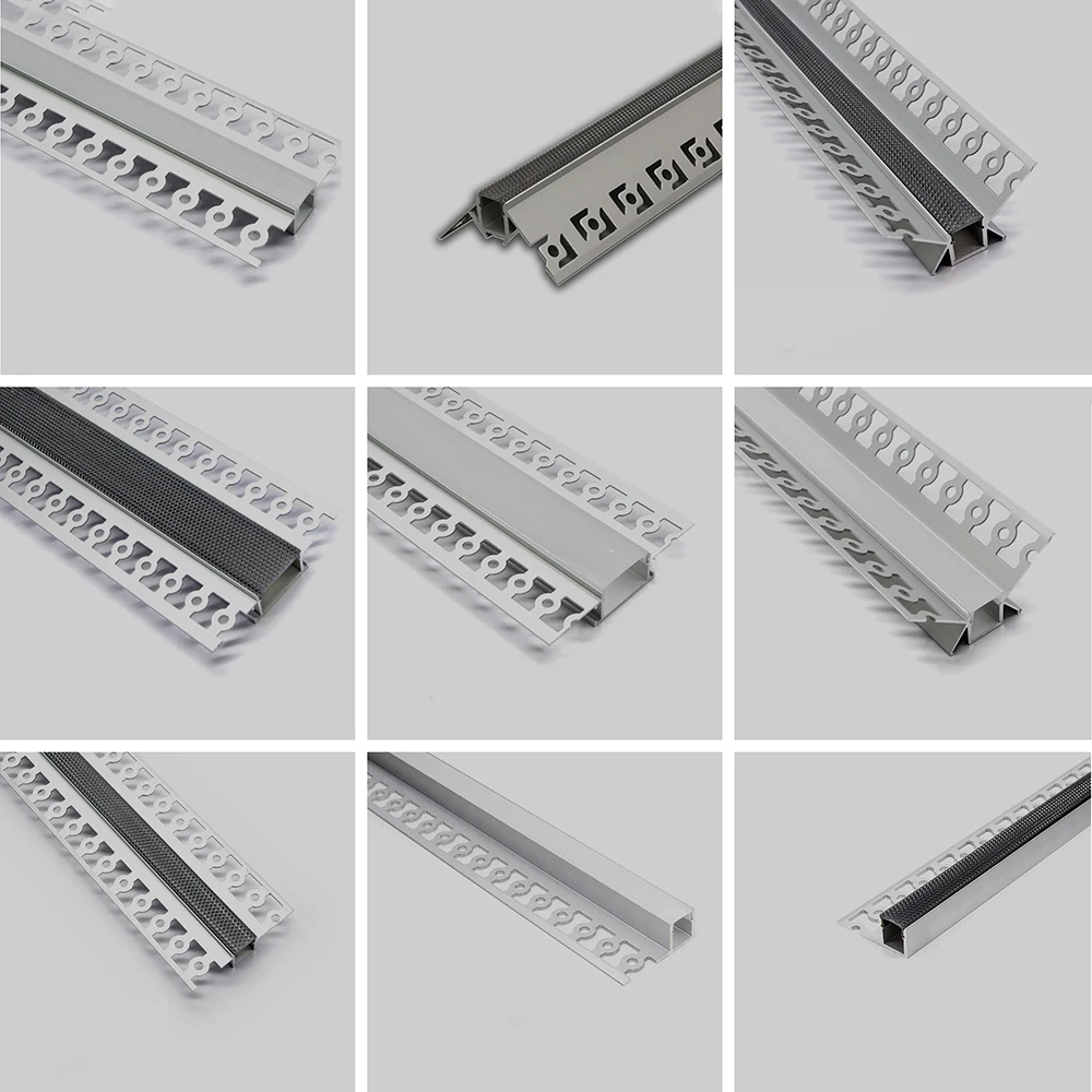 1M/pcs Led Linear Aluminum Profile Channel Diffuser for Corner Ceiling ...