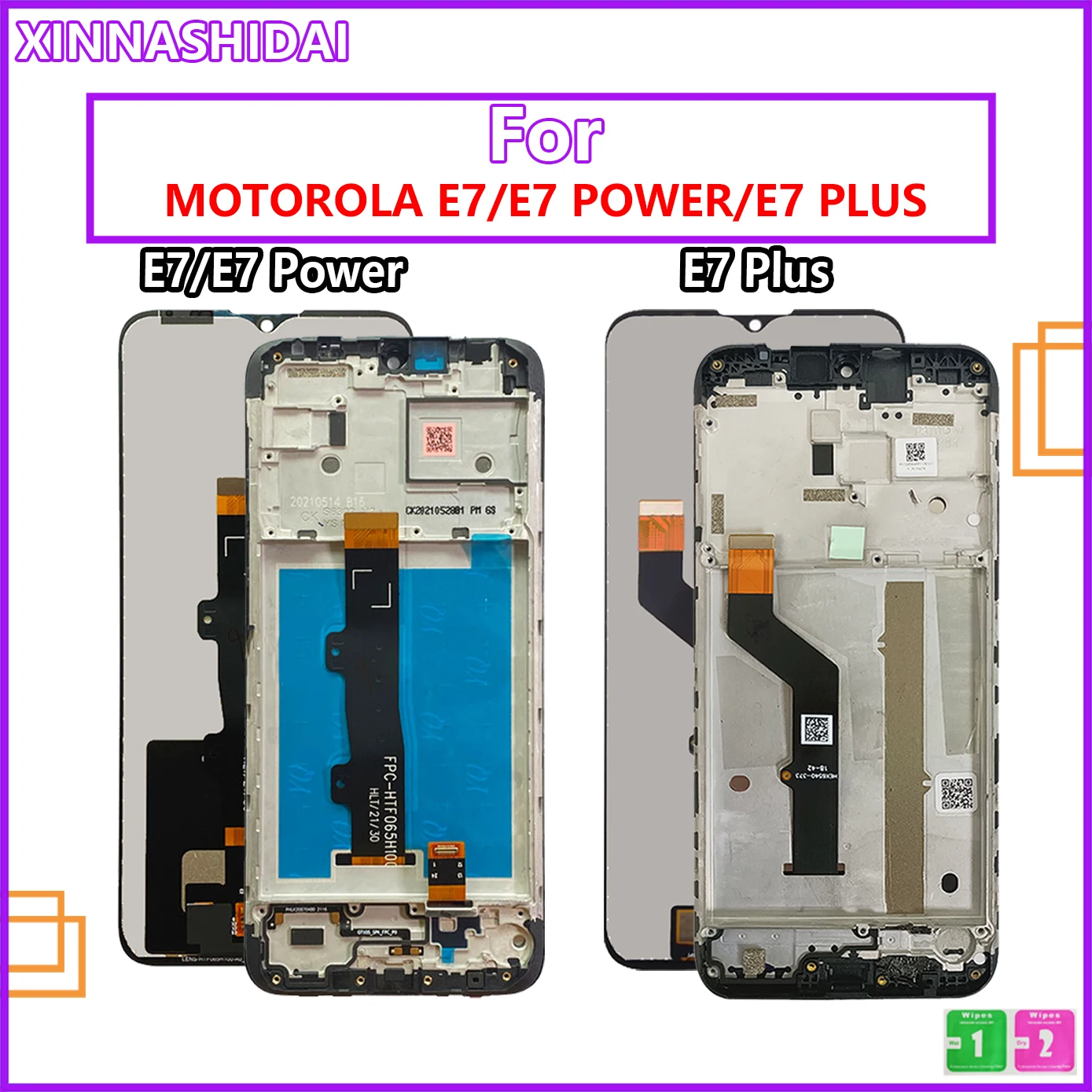 Pantalla LCD de alta calidad para Motorola Moto E7 Plus, digitalizador ...