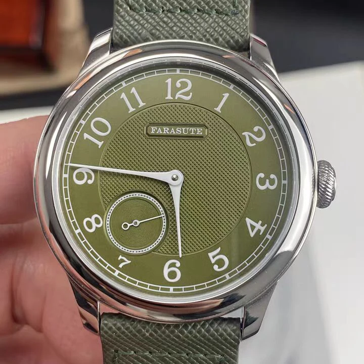 FARASUTE Мужские автоматические часы 40 мм механические кожаные ST17 | AliExpress