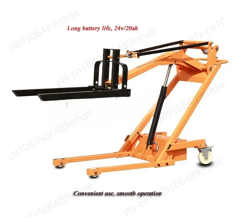 Mini-portable-electric-articulated-fork-lift-with-24v-battery-500kg ...
