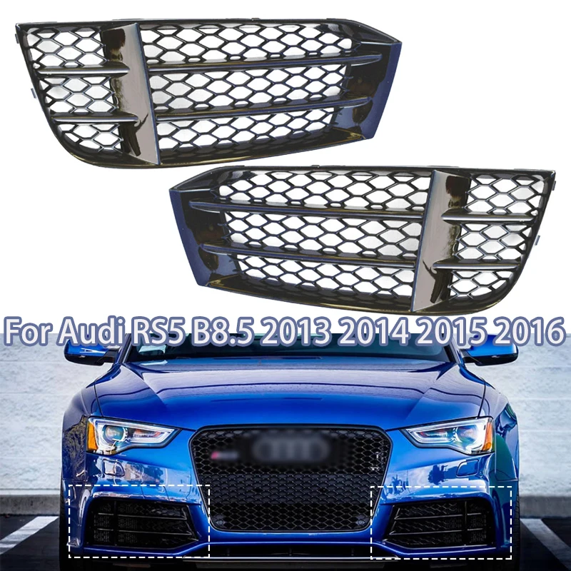 Auto Side Front Bumper Honeycomb Mesh Fog Light Grille Grill Cover For ...