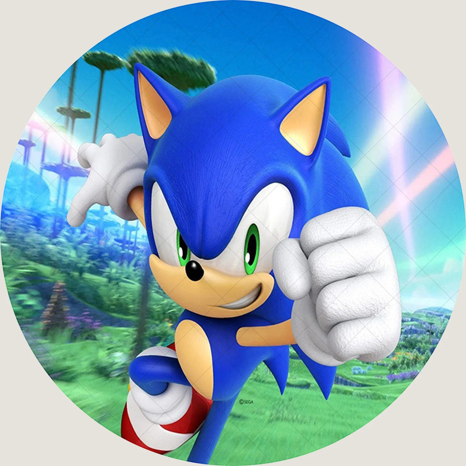 Fondo de fotografía con forma de círculo para decoración de baby shower ...