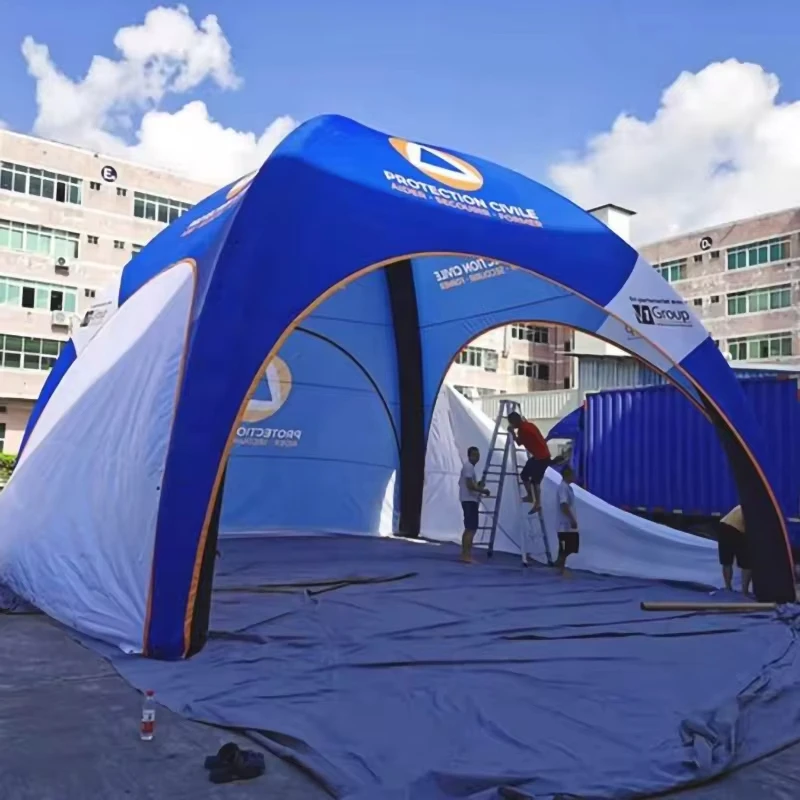 Portable-event-exhibition-outdoor-spider-tent-full-printing-oxford ...