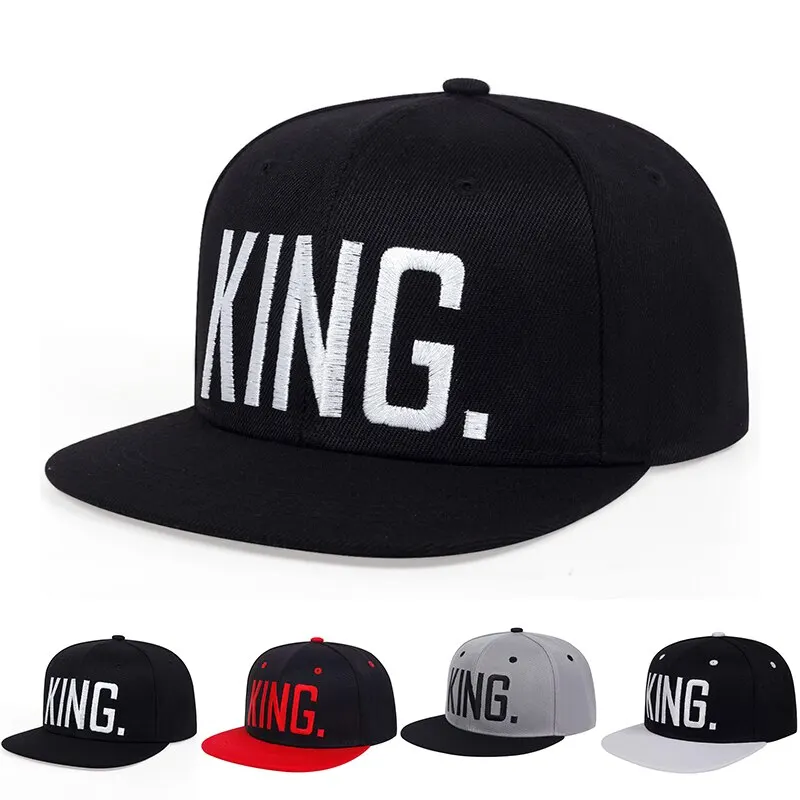 Unisex-KING-Letter-Embroidery-Hip-hop-Hats-Outdoor-Adjustable-Casual ...