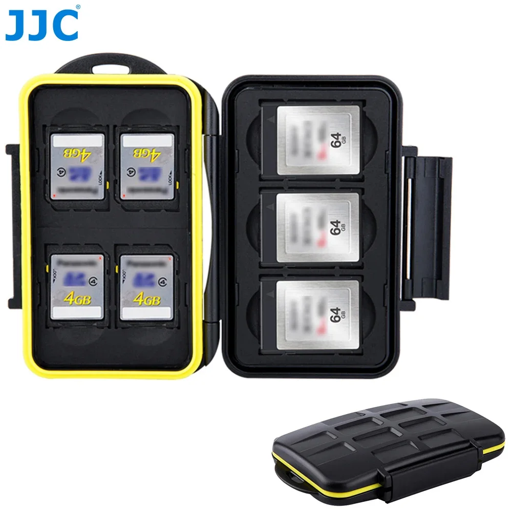 JJC-XQD-Card-Case-SD-SDXC-SDHC-Card-Holder-Water-Resistant-Memory-Card ...